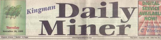 Daily Miner - 1999 - Ashihara Karate International - Kaicho Hoosain Narker